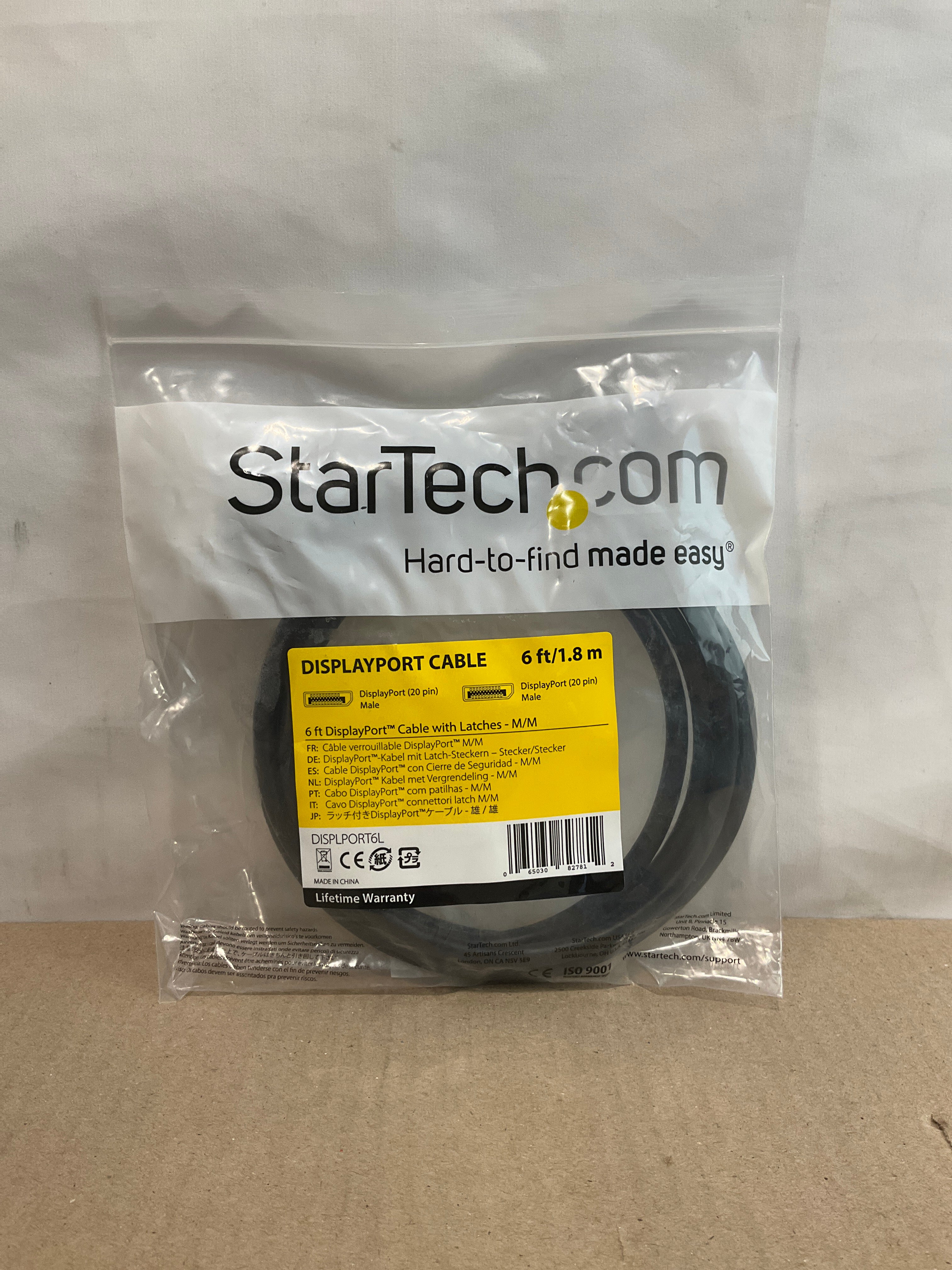 StarTech DisplayPort Cable – Bstock