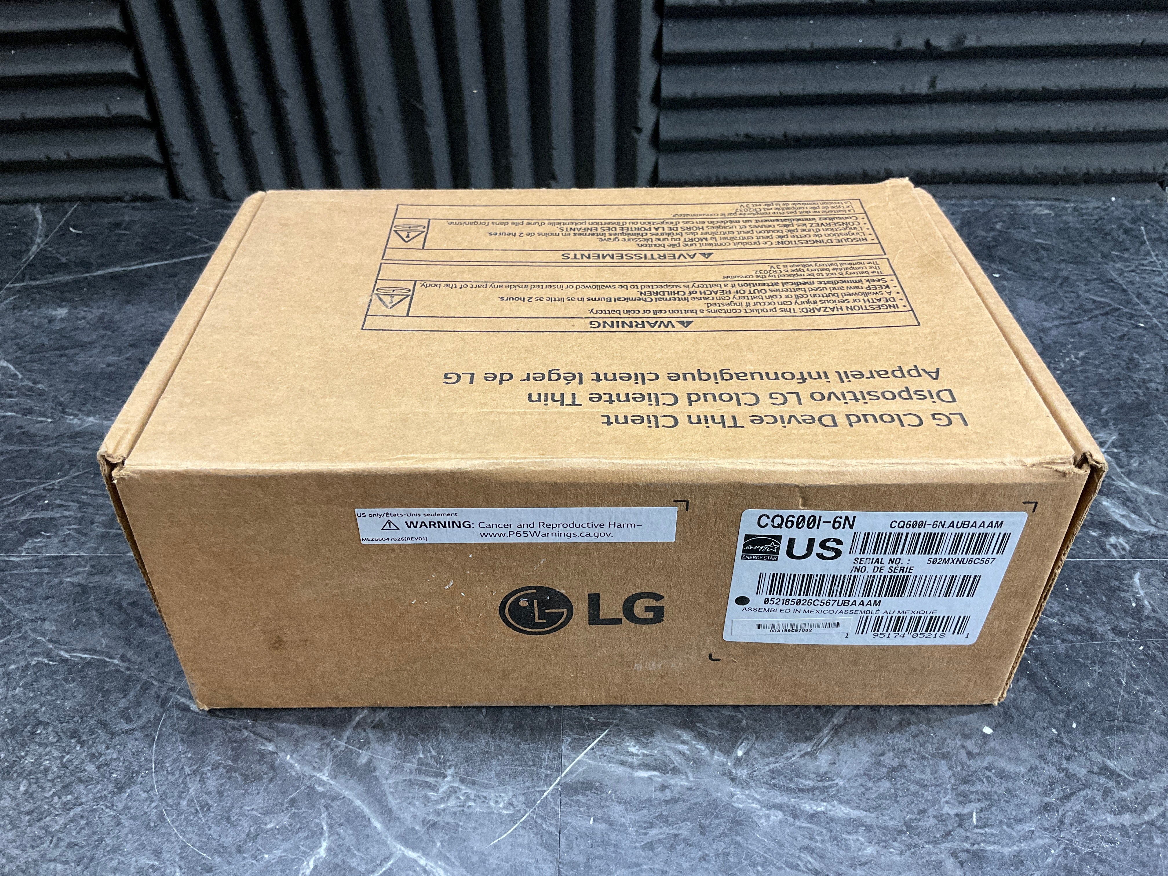 LG Thin Client Box Type N5105 5GB/16GB/BT5.1/WiFi6 – Bstock