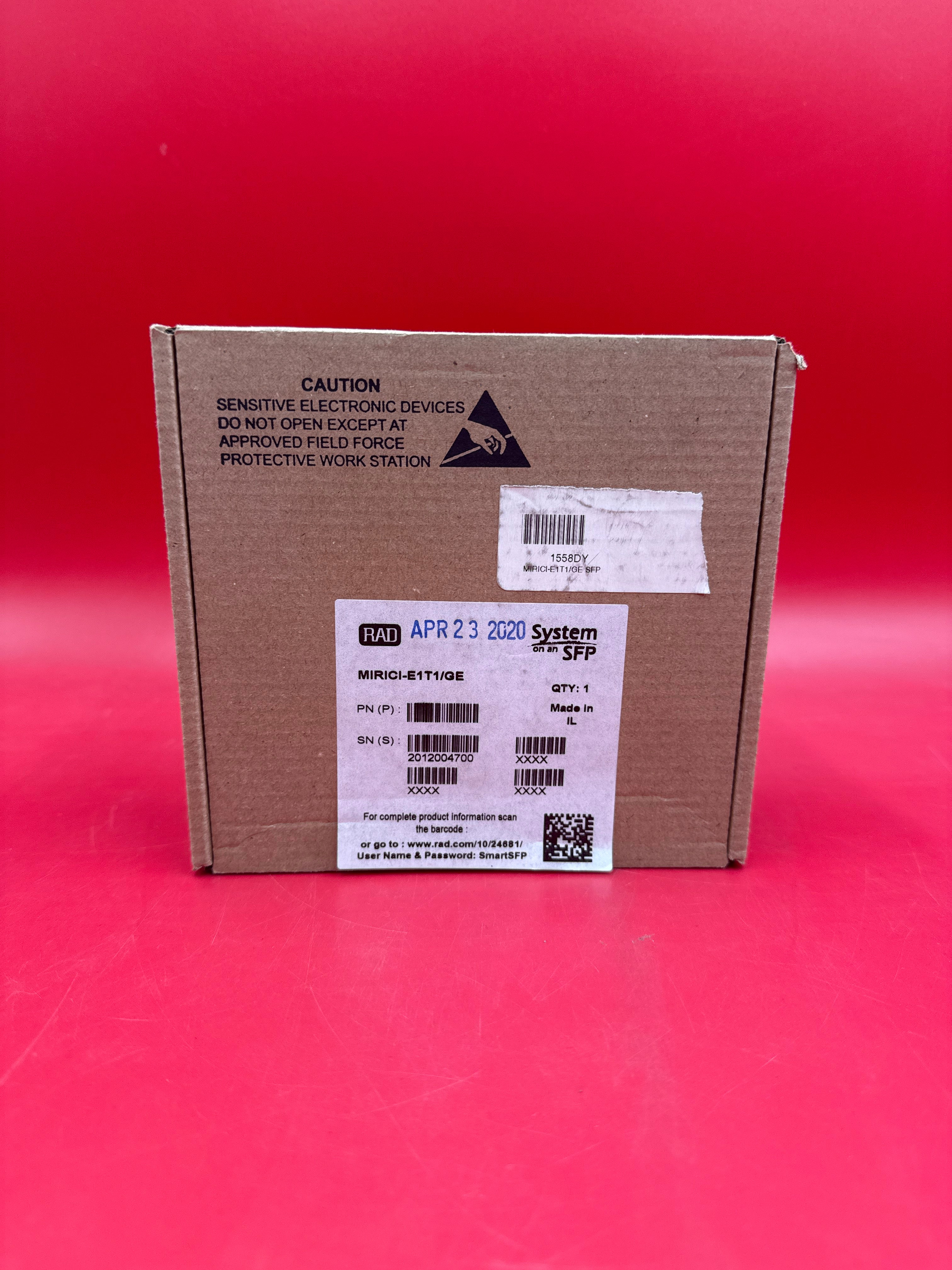 RAD Mini Ethernet to E1/T1 Remote Bridge – Bstock