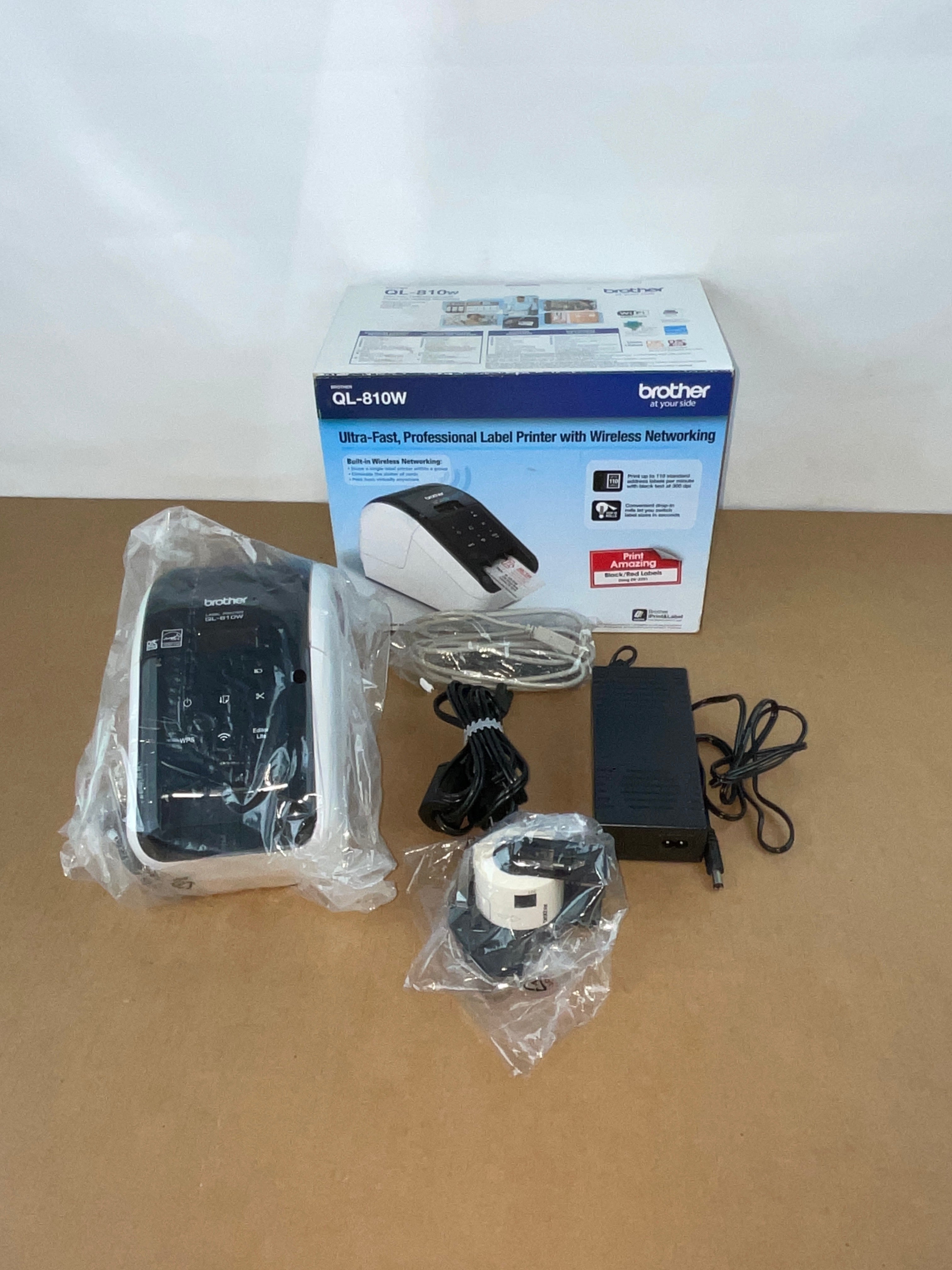 Brother QL-810W Wireless Label Printer – Bstock