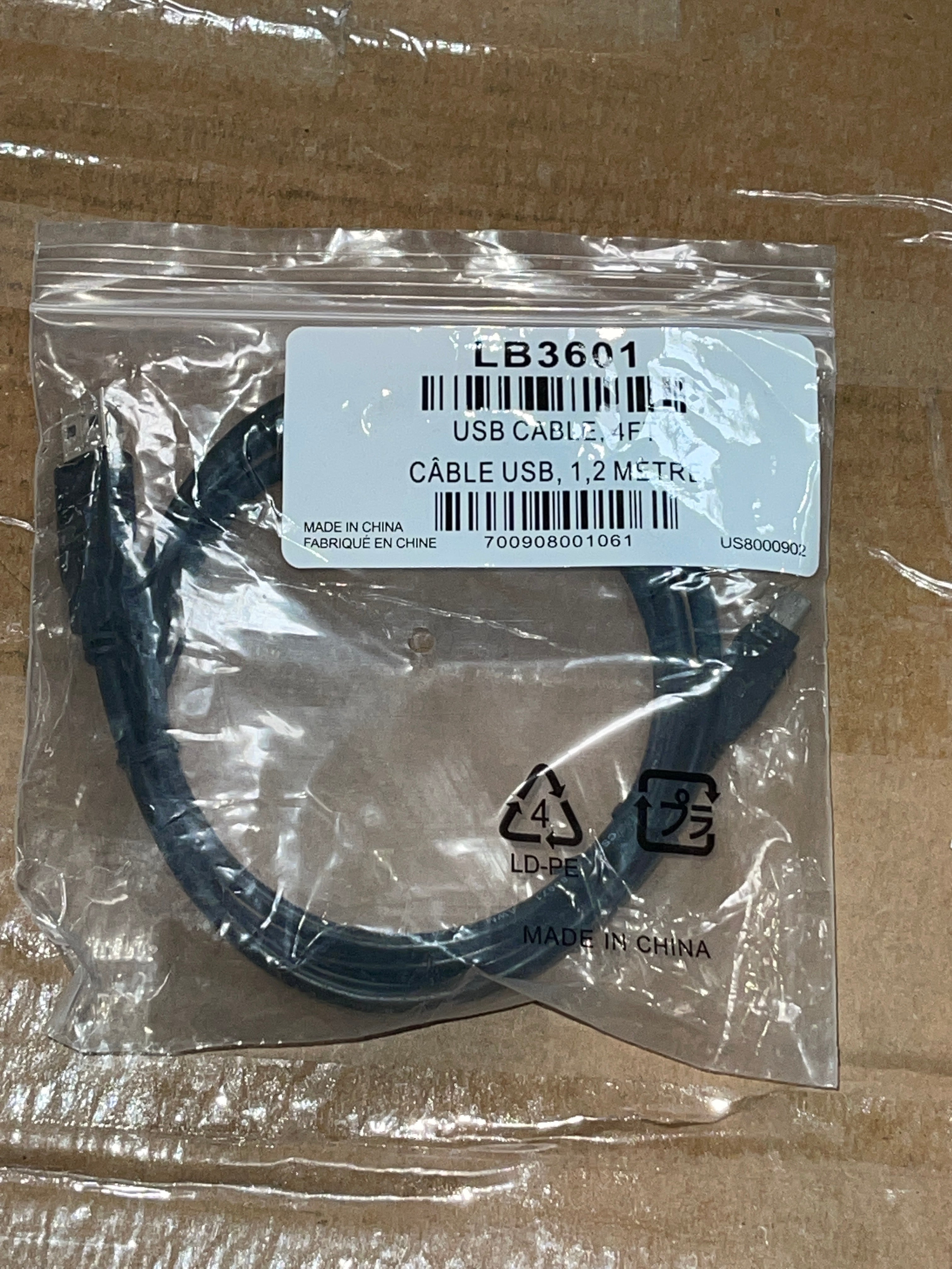 Brother PocketJet Mini USB Cable - 4 feet – Bstock