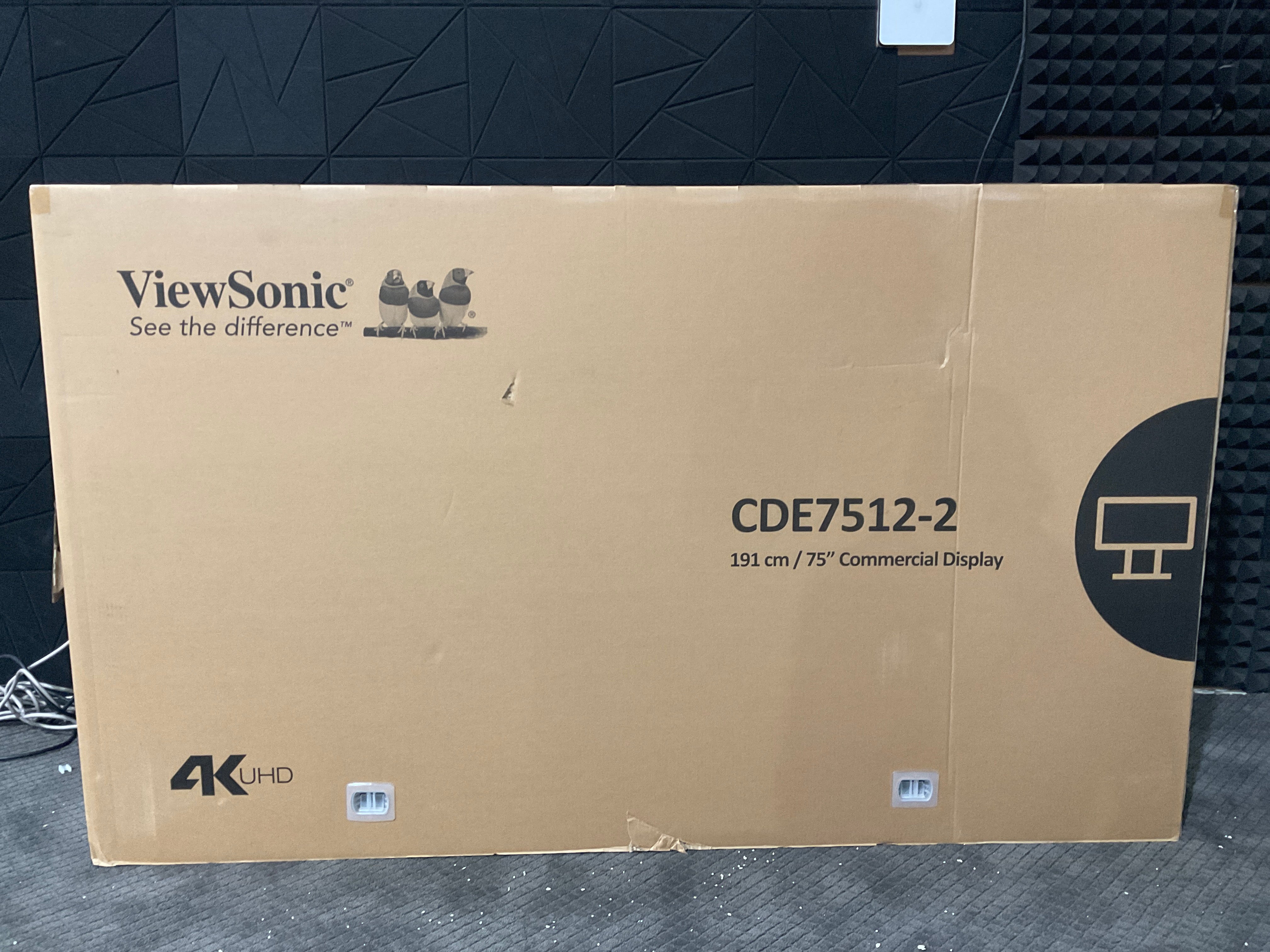 Viewsonic 75" LED LCD Commercial Signage Display (4K) – Bstock